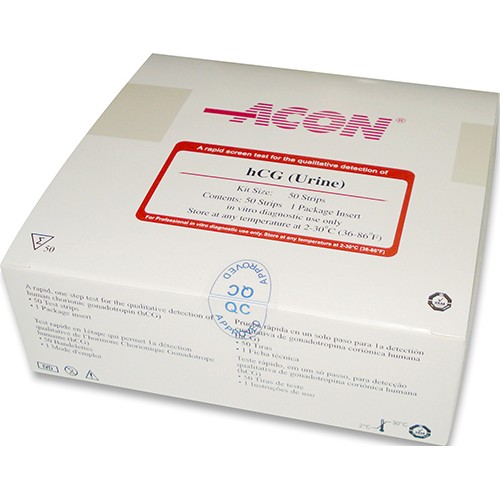 Acon Urine HCG Pregnancy Test ( Box of 50 Test Strips) | Buy Online at ...