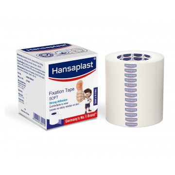 Hansaplast Soft Fixation Tape 5cm x 9.14m | Buy Online at best price in ...