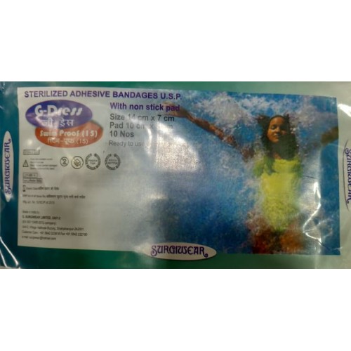 G.Surgiwear G-Dress Swim Proof Dressing 15 (Pack of 10) | Buy Online at ...