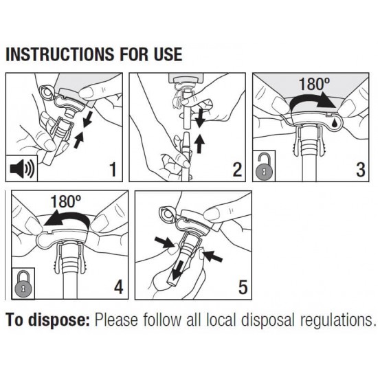 Hollister Urostomy Drain Tube Adapter| Buy Online at best price in ...