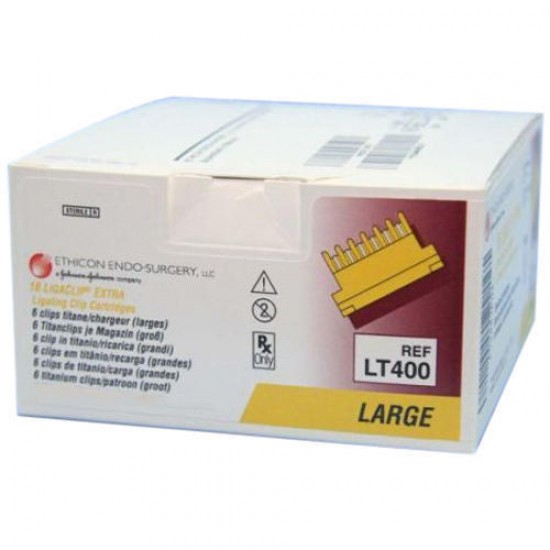 Ethicon LIGACLIP LT400 Extra Ligating Clips (Box of 18)|Buy Online at ...