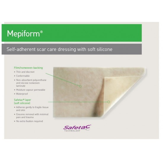 Mepiform Silicone Scar Dressing (10cm x 18cm)| Buy Online at best price ...