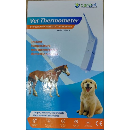 Entero Digital Vet Thermometer for Animals (Professional Veterinary ...