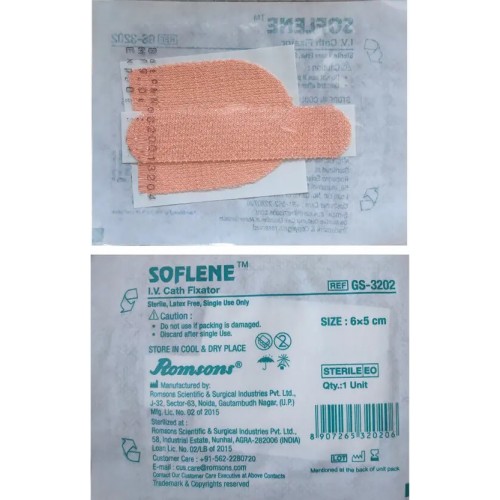 Romsons Soflene IV Cannula Fixator| Buy Online at best price in India ...