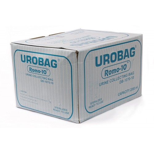 Romsons Uro Bag Romo-10 Urine Collecting Bag (Box of 25 Pcs)| Buy ...