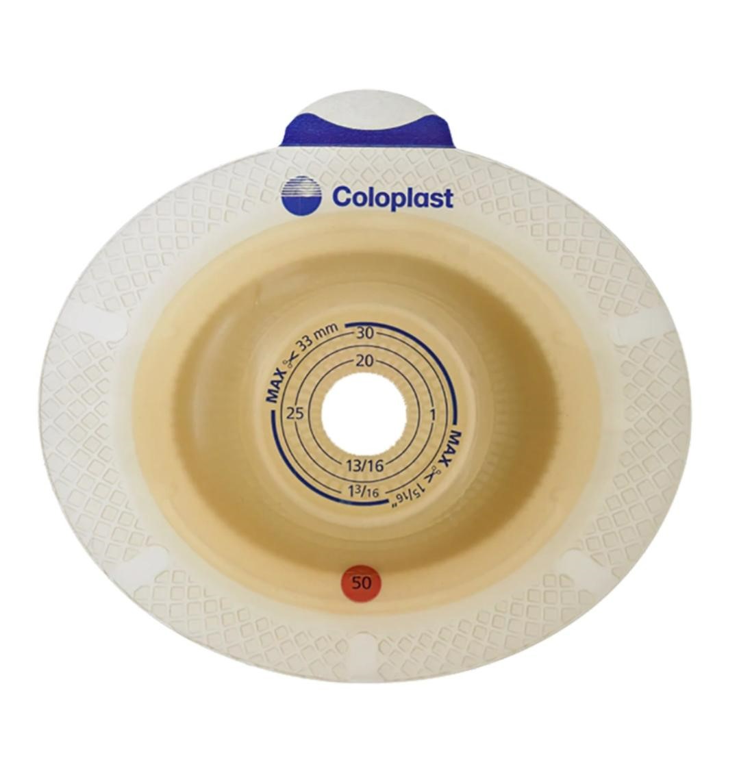 Coloplast 11021 50mm SenSura Standard Wear Convex Light Base Plate (One ...